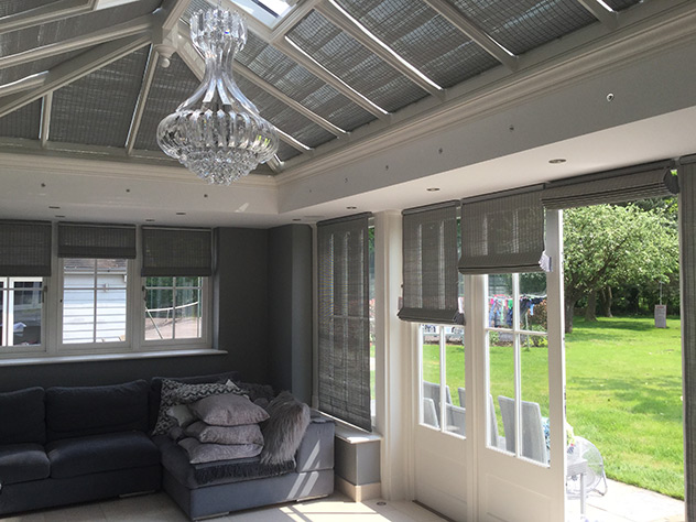 Colour Matched Pinoleum Blinds