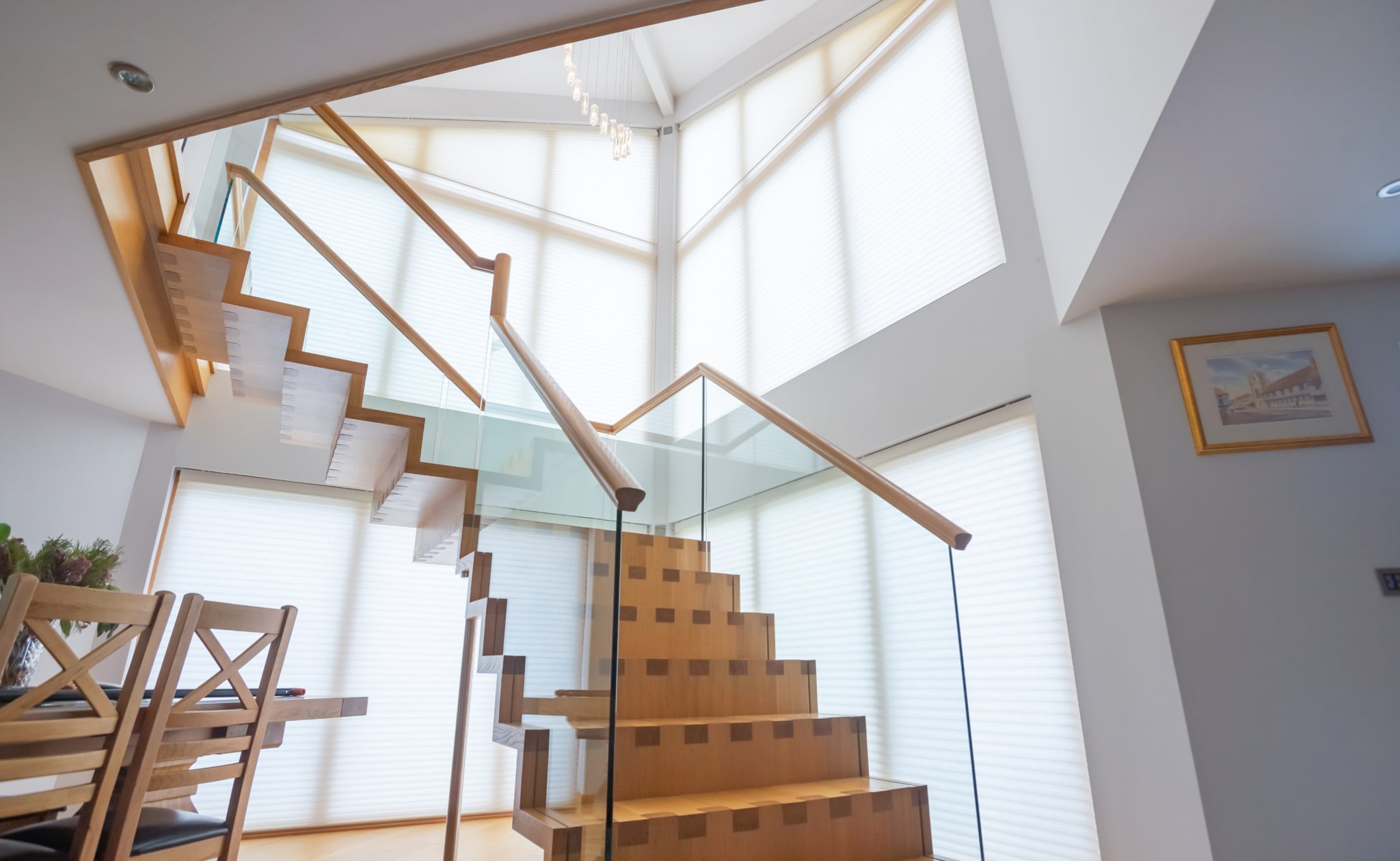 Bespoke Gable End Blinds & Triangular Apex Window Shades