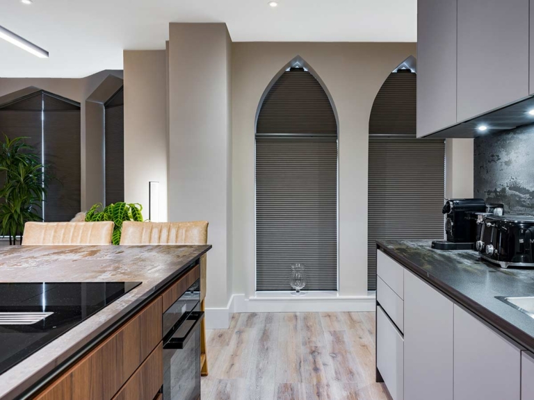 Curved, Arched & Bay Window Blinds - Made in the UK