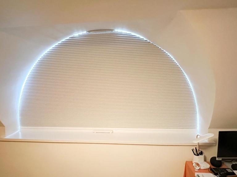 Curved, Arched & Bay Window Blinds - Made in the UK