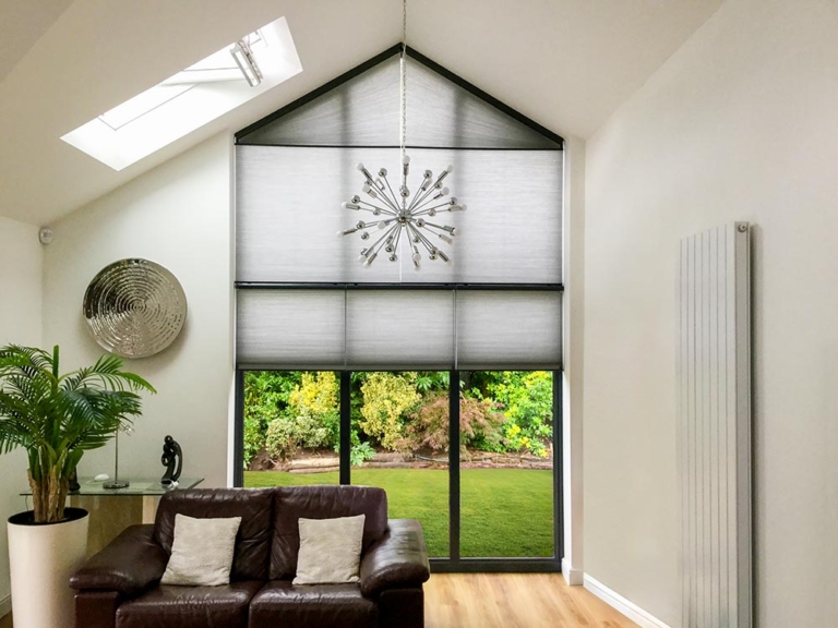 Bespoke Gable End Blinds & Triangular Apex Window Shades