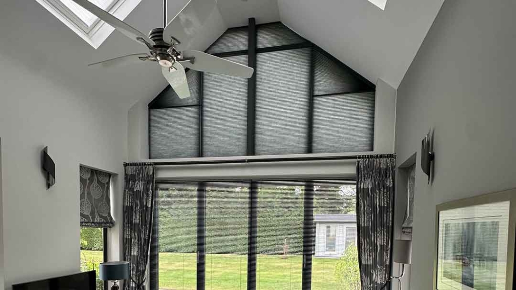 Neat Fitting Trapezoid Window Blinds - Free Quotation