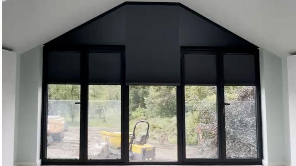 Neat Fitting Trapezoid Window Blinds - Free Quotation